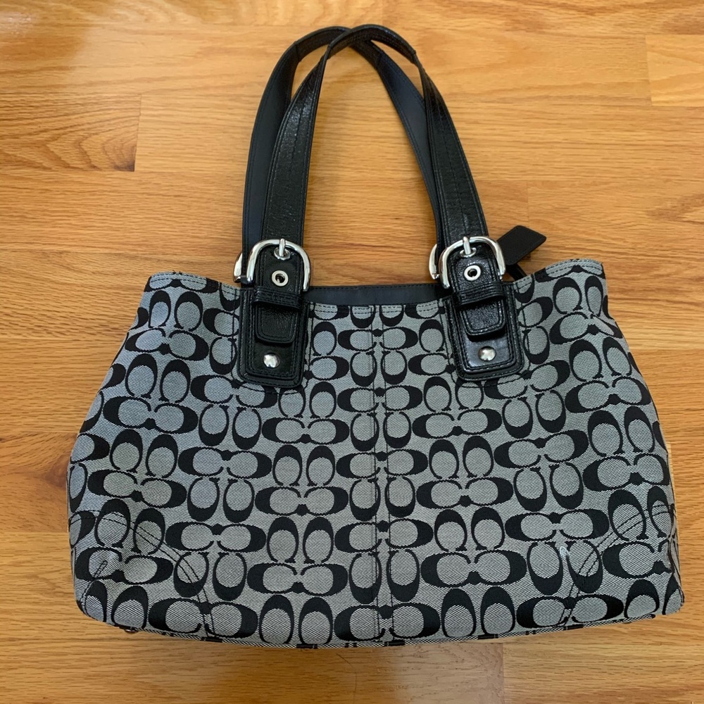 Coach Logo Satchel - Gem